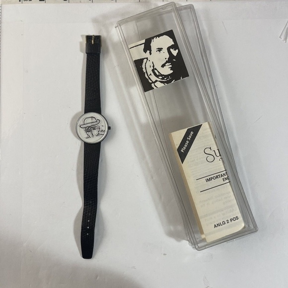 Peter Max | Art | Vintage Peter Max 0 Original Profile Watch Black ...
